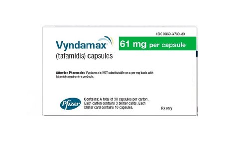 Regulator OKs Pfizer’s cardiomyopathy drug Vyndamax