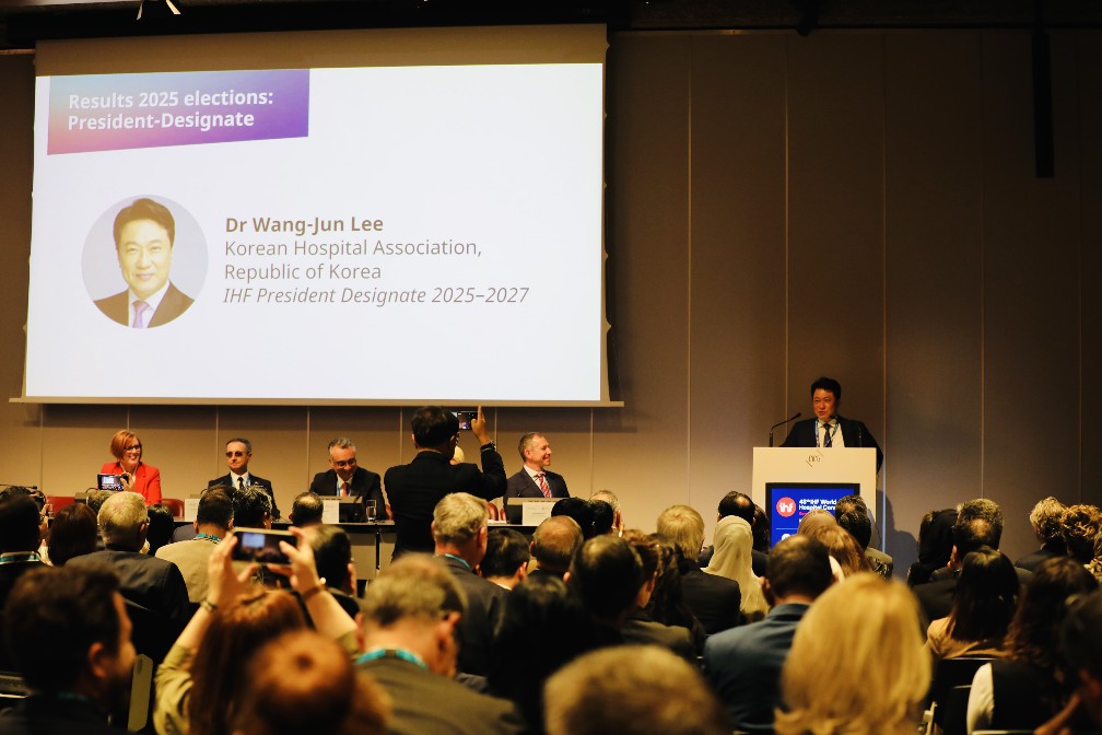 Korea's Lee Wang-jun to lead International Hospital Federation from 2027